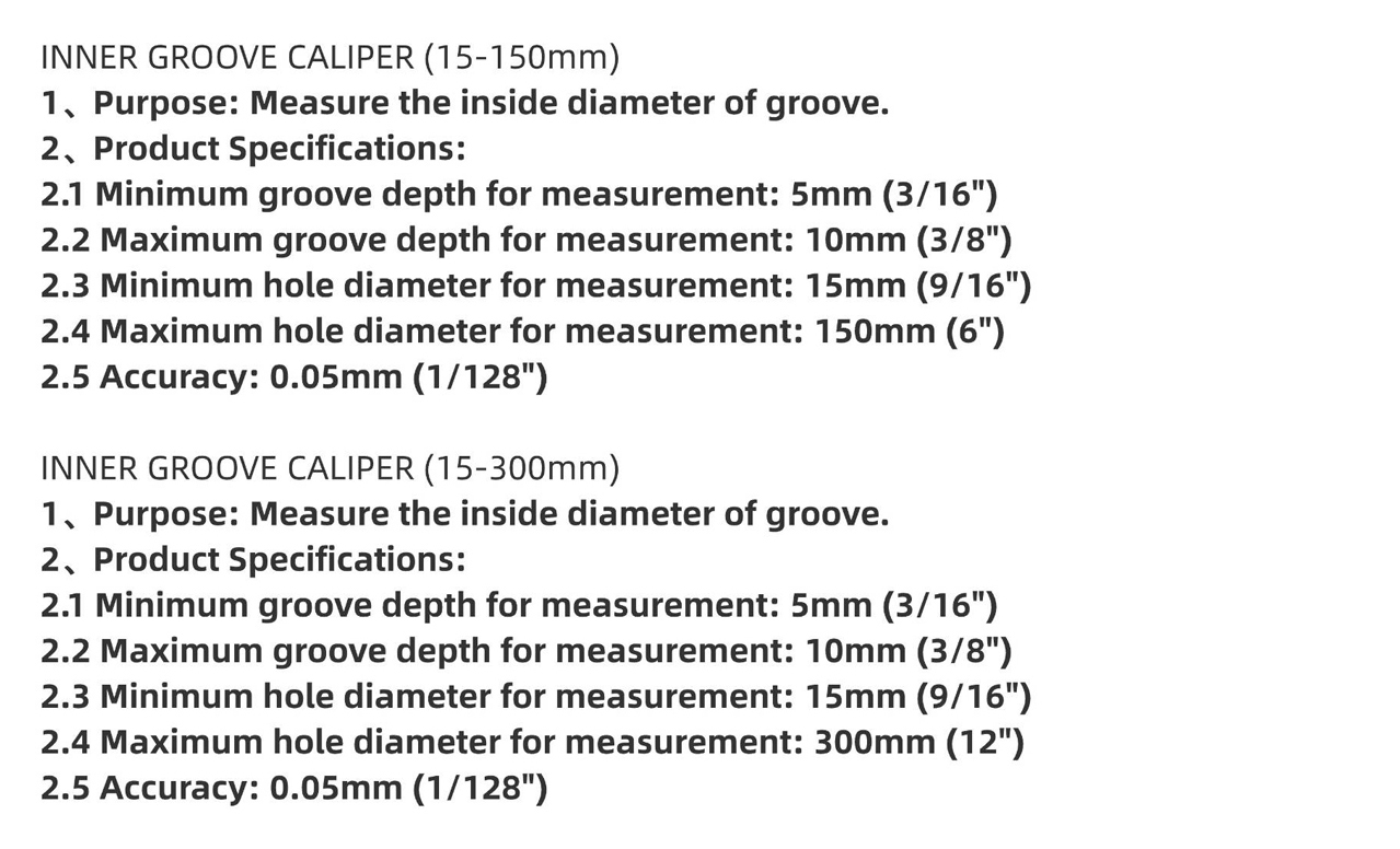 Inner Groove Caliper Manufacturers | Inner Groove Caliper Suppliers ...